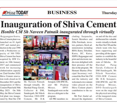 Home - Shiva Cement